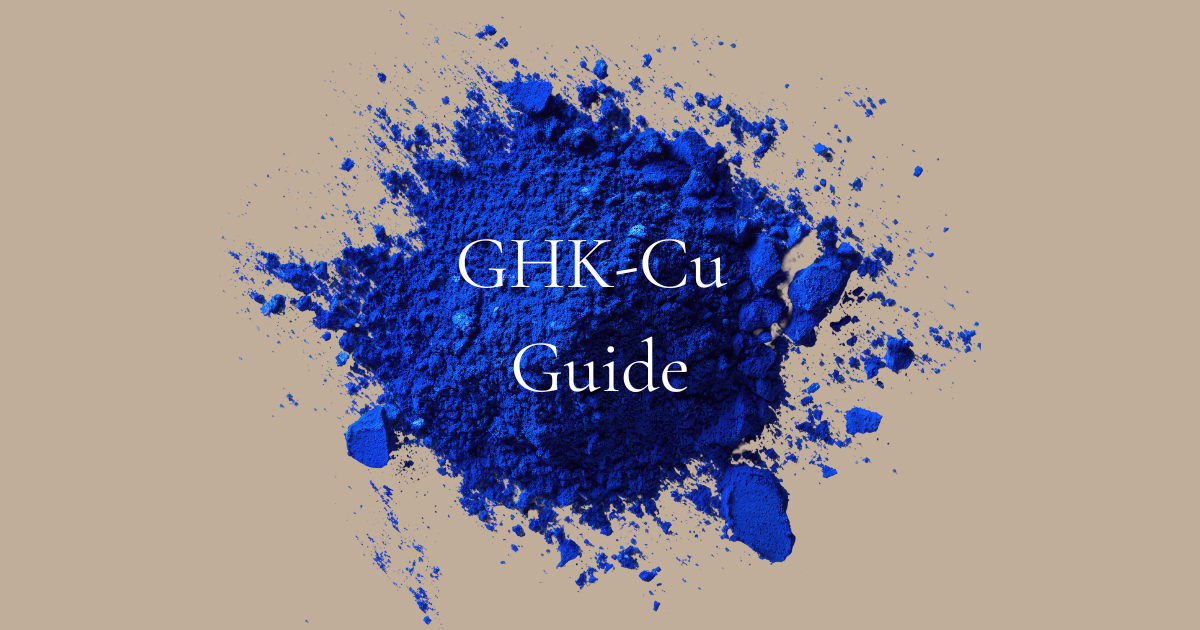 GHK-Cu Guide | Copper Tripeptide-1 Forms & Uses – Natural Skincare ...