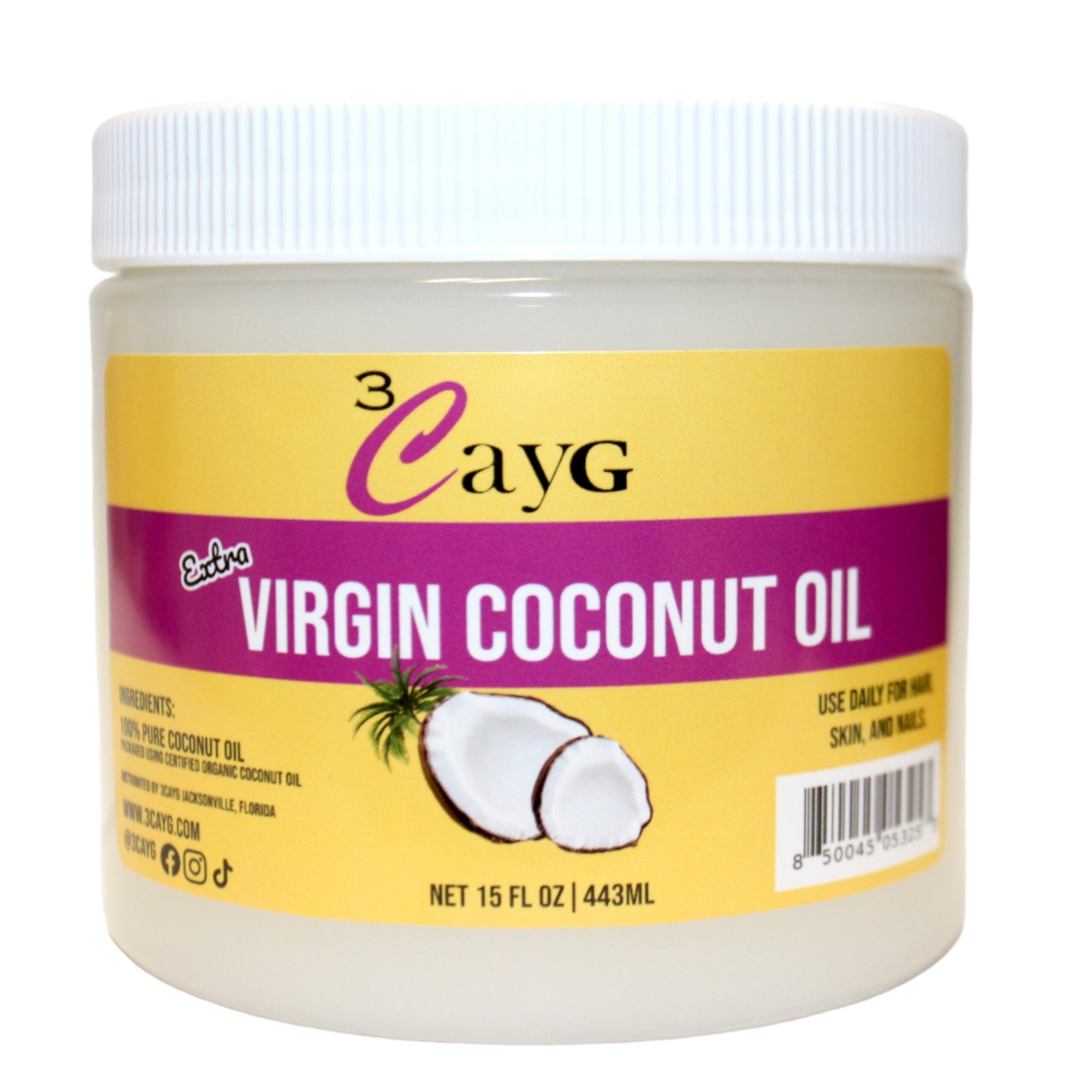 Organic Extra Virgin Coconut Oil | Natural Moisturizer – Natural ...
